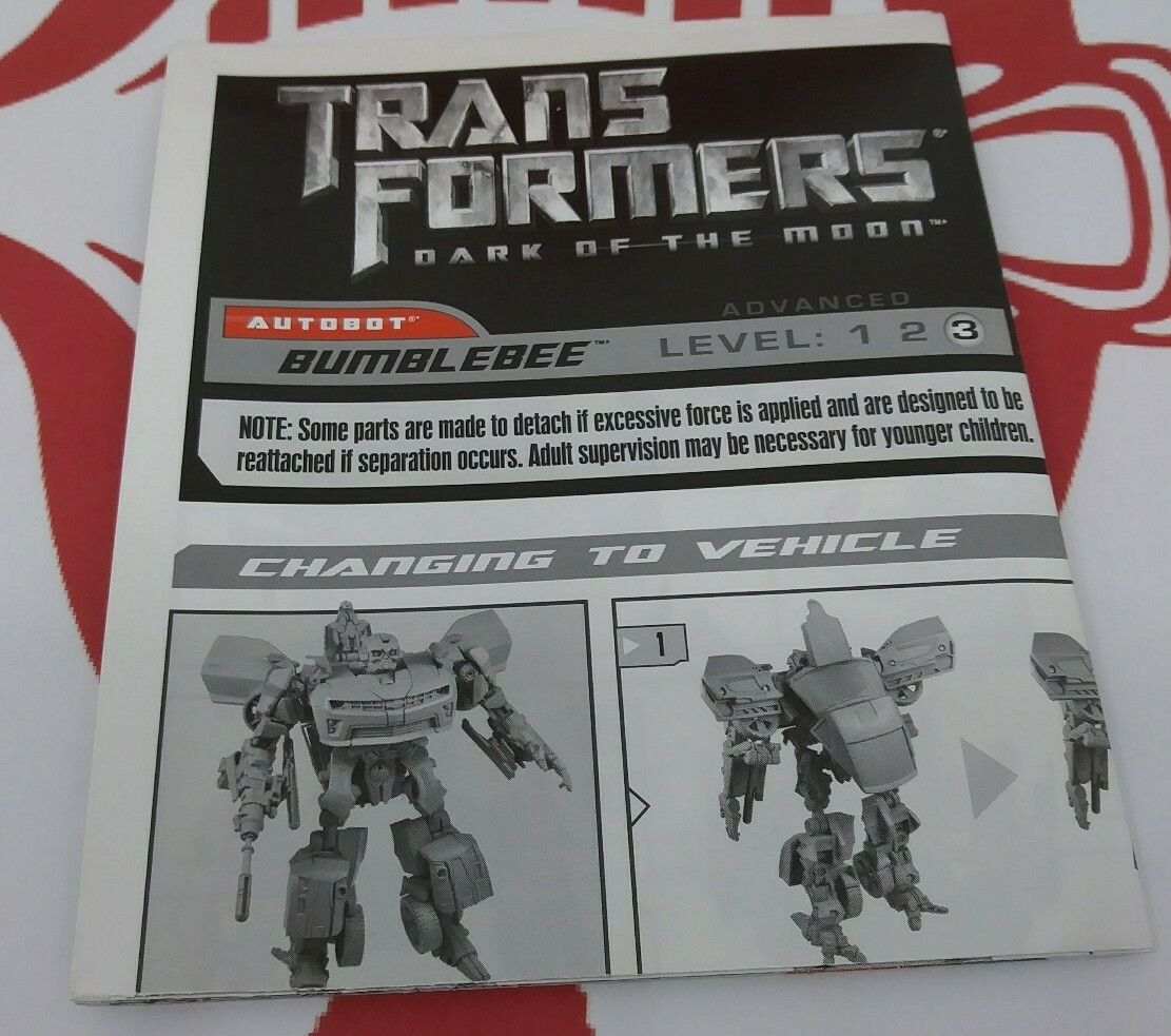 Transformers Bumblebee Toy Instructions