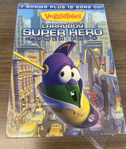 Veggietales: LarryBoy Superhero Power Pack (DVD, 2012) w/Slipcover ...
