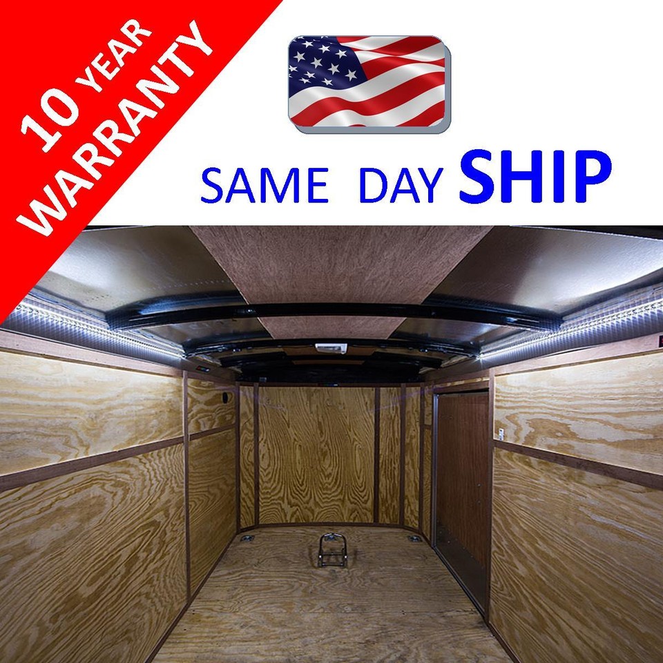 Enclosed Snowmobile Trailer LED Lights Light KIT - Show Trailer Light ...