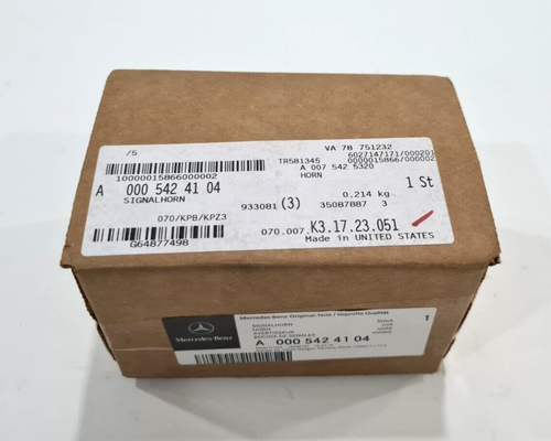Genuine MERCEDES C292 W166 X166 GL-CLASS X166 GLE W166 Horn 0005424104 ...