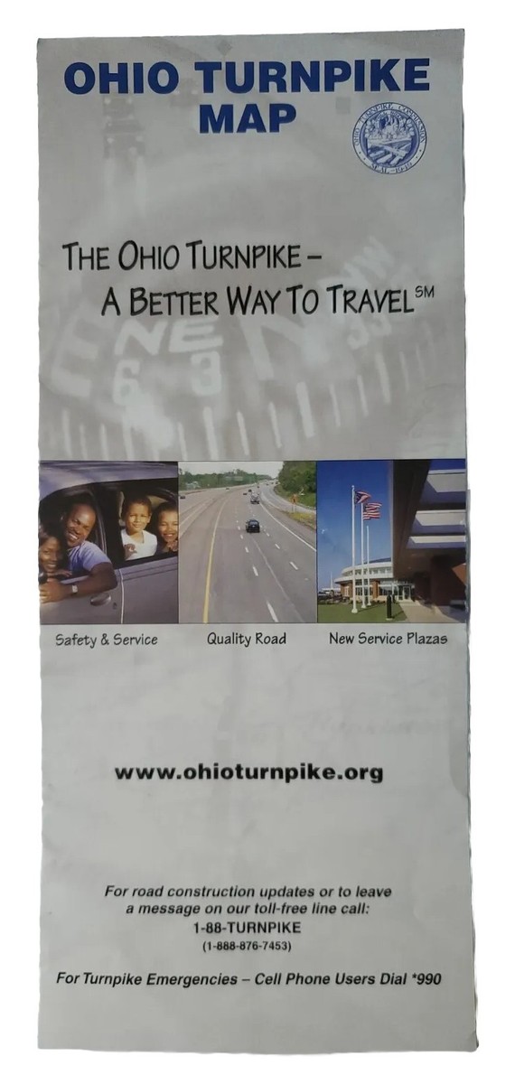 Ohio Turnpike Exit Numbers With Map