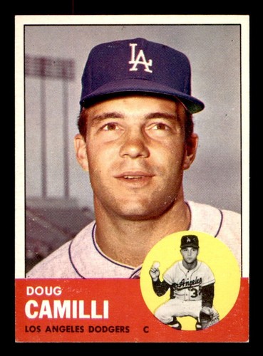 1963 Topps Baseball #196 Doug Camilli EX *f5 | eBay