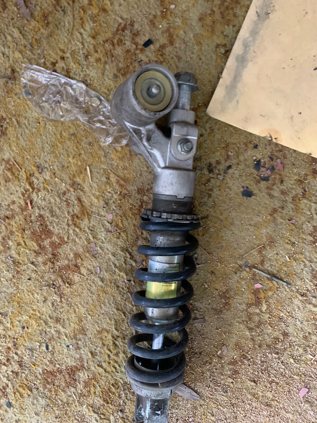 96-00 SUZUKI GSXR600 GSX-R600 GSX-R 600 REAR SHOCK ABSORBER W/ SPRING ...