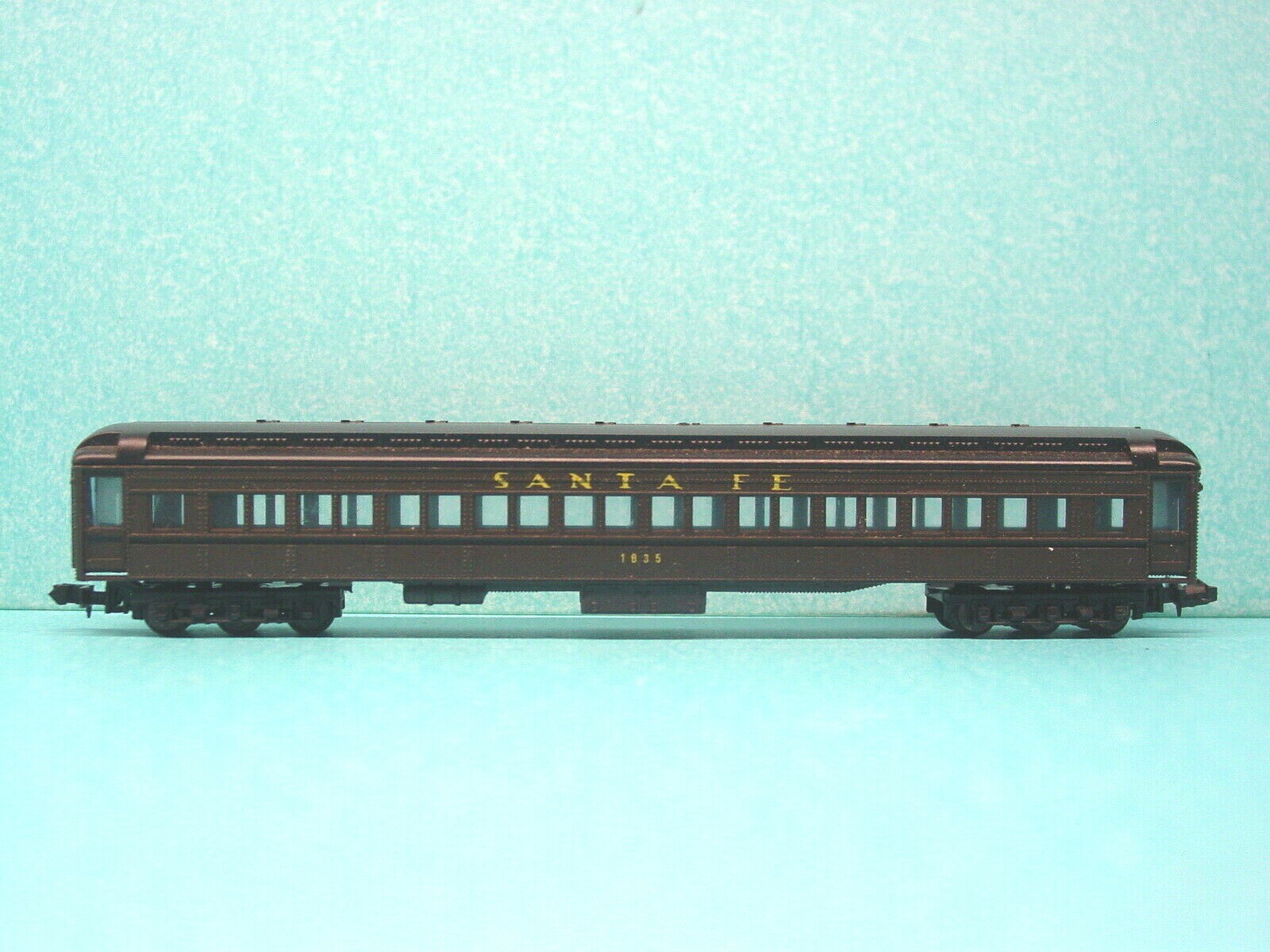 N Scale Lima Santa Fe Coach Passenger Car 1835 | eBay