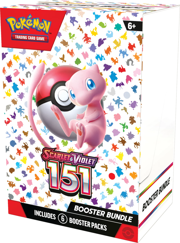 Pokémon TCG 151 Scarlet and Violet Booster Bundle Trading Cards Set - 6 ...