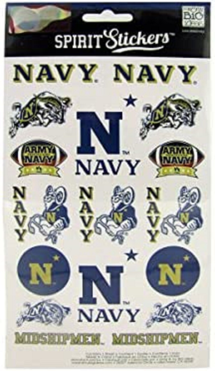US Navy Midshipmen NCAA University College Gift Logo Decals Spirit ...