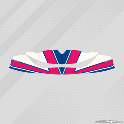 KOSMIC 2019 STYLE M6 NOSECONE STICKER - KARTING - OTK - JakeDesigns ...