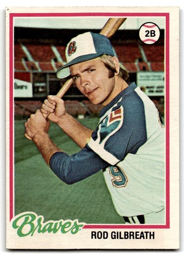1978 Topps Rod Gilbreath . Atlanta Braves #217 | eBay