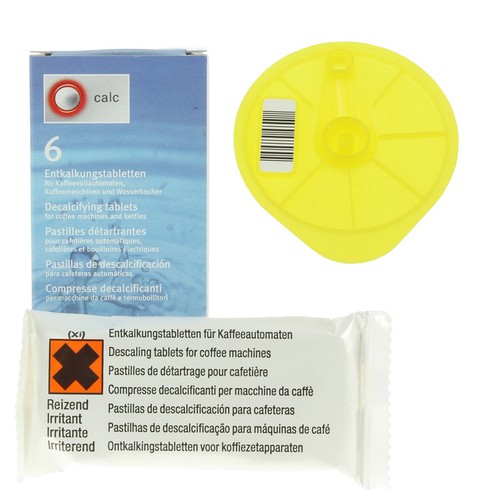 Bosch Tassimo Coffee Machine Service Kit 6 x Descaler Tablets & T ...