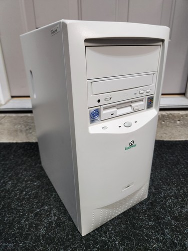Vintage Gateway 466c Intel Celeron Essential Retro Gaming Computer NO ...
