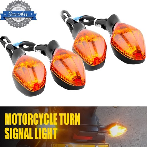 4PCS Motorcycle Turn Signals Indicator Lights For Honda CBR500R CB500F ...