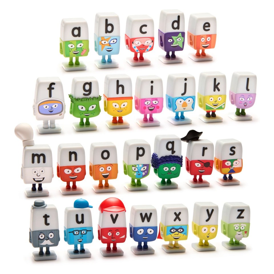 Alphablocks Alphabet Character Set With Sounds And Activity Book Ideal ...