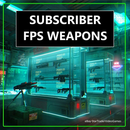 STAR CITIZEN - SUBSCRIBER STORE ALL FPS WEAPONS | eBay