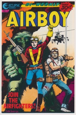 Airboy #4 Comic Book - Eclipse Comics! | eBay