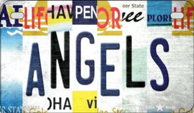 Angels Strip Art Novelty Metal Motorcycle Plate | eBay