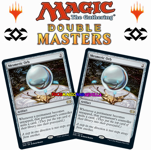 MTG 2 X Mesmeric Orb - Orbe hipnótica DOUBLE MASTERS ENGLISH NM | eBay