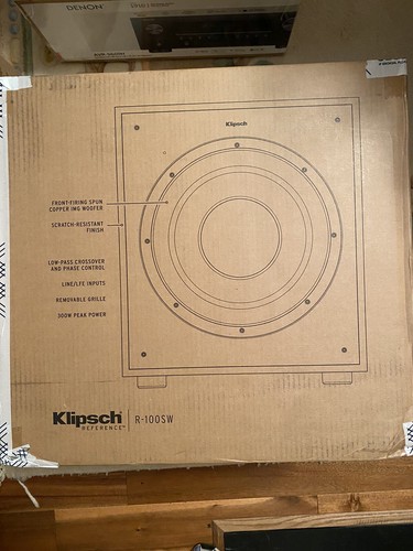 Klipsch R-100SW 300W Powered Subwoofer | eBay
