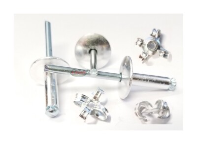 Mill 3/16" Rivet Large Head Exploding Banana Peel Aluminum Pop Rivets ...