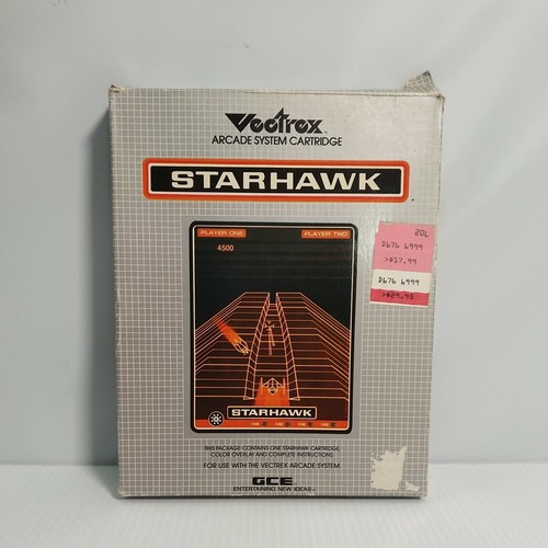 Starhawk (Vectrex, 1982) for sale online | eBay