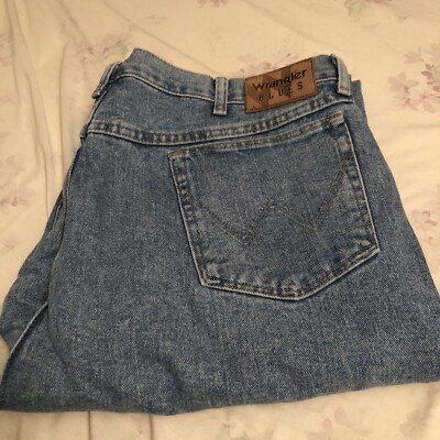 Wrangler Blues WB001VI 42 X 34 Relaxed Fit - Men's Jeans Worn Once ...