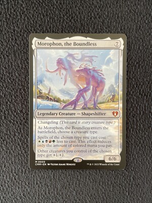 Morophon, the Boundless (CMM 0003) Commander Masters MtG Magic the ...
