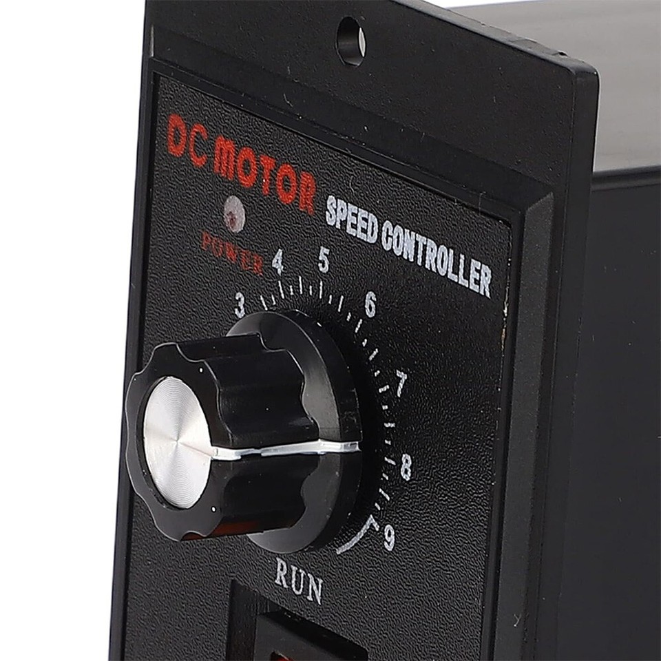 500W DC Motor Speed Controller AC110V TO DC 90V Forward Reverse 9 Gears ...