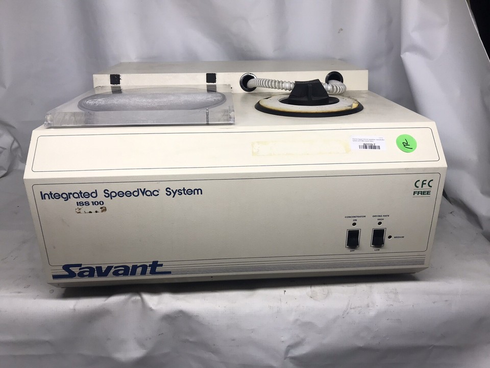 Thermo Savant ISS100 SpeedVac Concentrator System w/FC400 Tested Video ...
