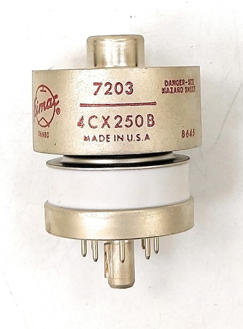 Eimac Electron Tube 4CX250B 7203 for sale online | eBay
