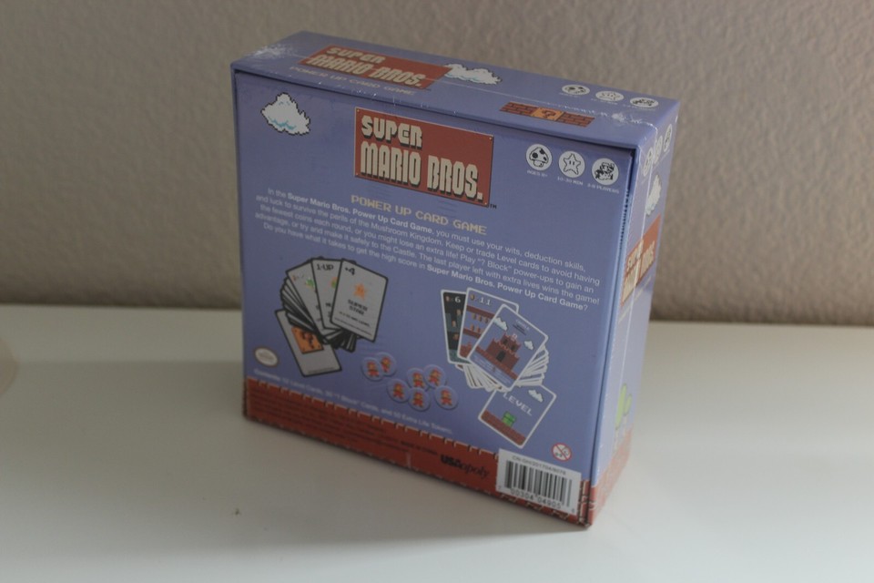 Super Mario Bros Nintendo Power Up Card Game USAopoly New | eBay