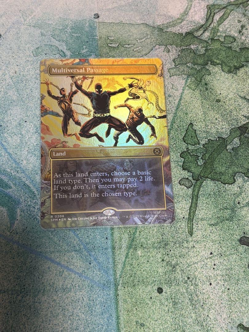 Passage to Multiverse Borderless English Foil MTG Magic The Gathering Spiderman | eBay