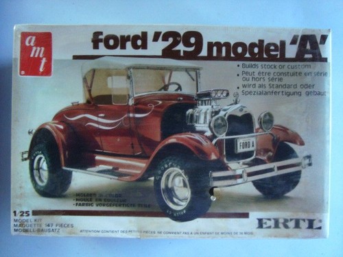 AMT Ford 1929 model A roadster build stock or custom rod older sealed ...
