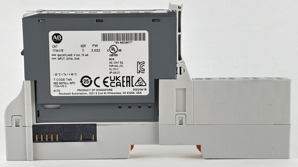Allen-Bradley 1734-IV8 POINT I/O 8pt 24VDC Digital Input Module | eBay