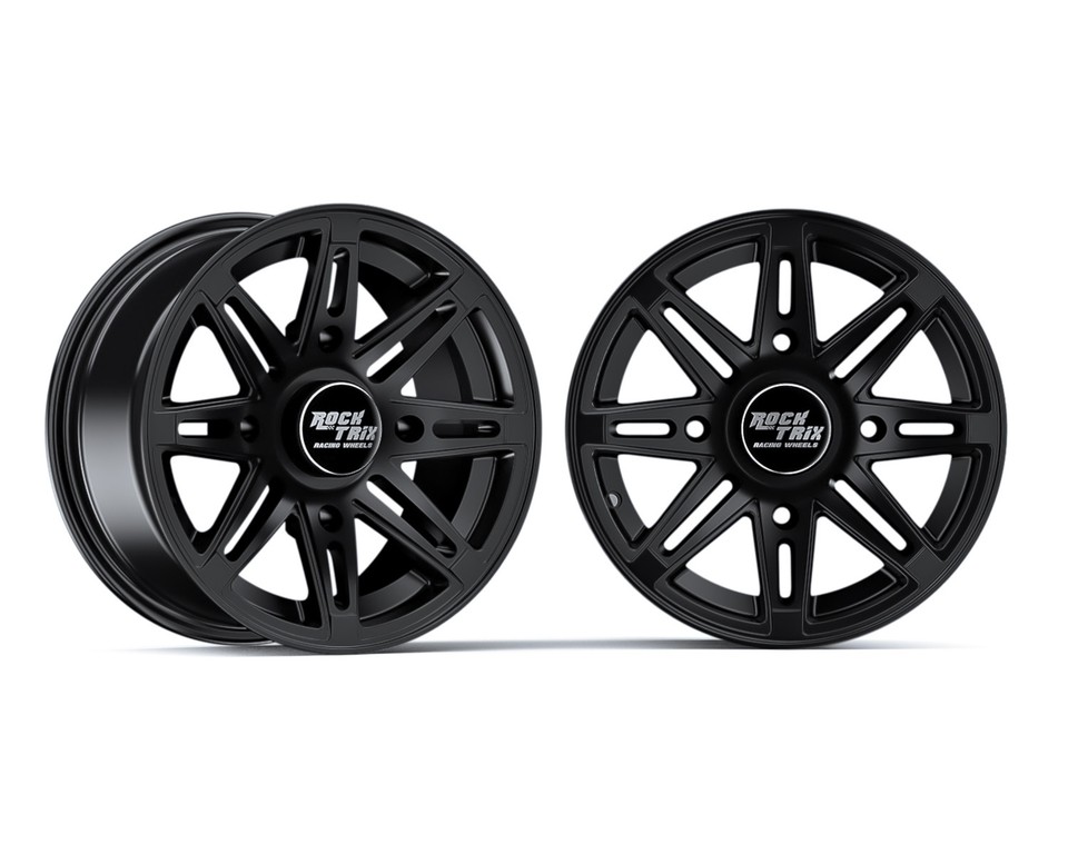 14" RockTrix RT103 ATV Wheels Rims - for Polaris Sportsman RZR Ranger ...