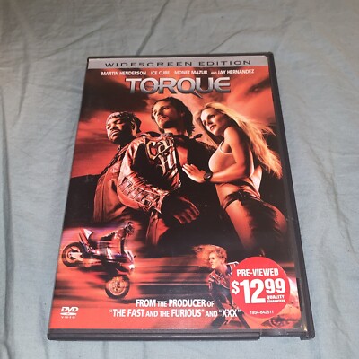 Torque (DVD, 2004) Widescreen Edition - Ice Cube Monet Mazur Martin ...