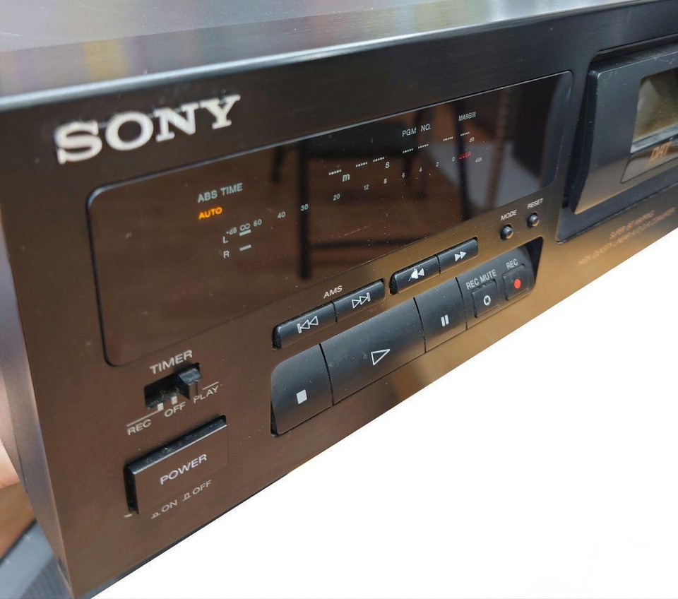 Sony DTC-790 DAT Digital Audio Tape Deck Recorder Stereo Tested Japan ...