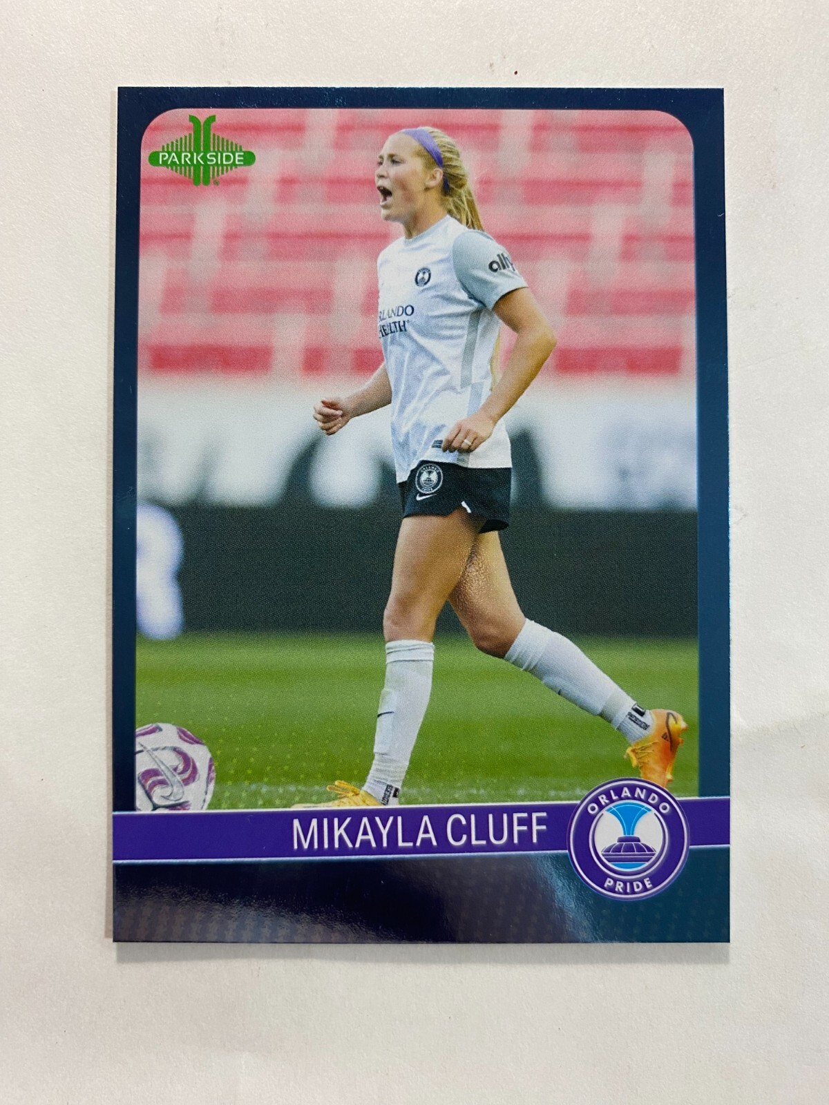 Mikayla Cluff 2023 Orlando Pride #29 Parkside Vol 2 Stars of NWSL Card ...