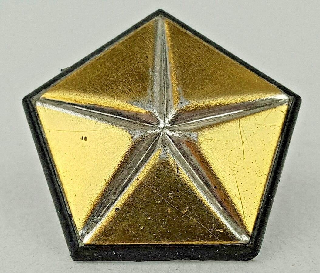 Vintage Chrysler Pentastar Emblem Ornament Badge Logo Mini Plastic 2 ...