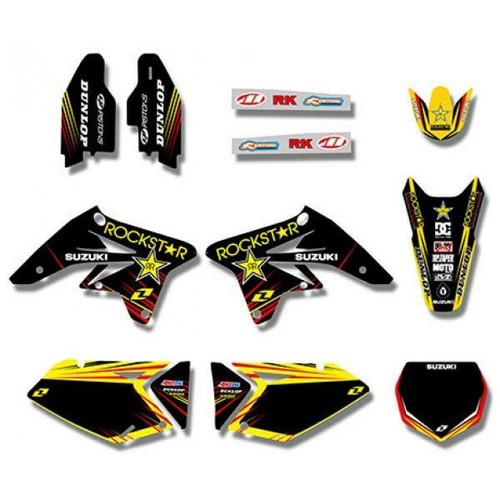 SUZUKI RMZ 250 2007 2008 2009 GRAPHICS DECALS STICKER KIT | eBay