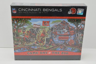 NFL Cincinnati Bengals Game Day at the Zoo 500pc Puzzle , New | eBay