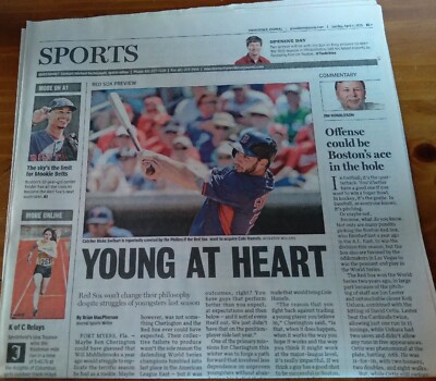 BLAKE SWIHART & MOOKIE BETTS & XANDER BOGAERTS - PROVIDENCE JOURNAL - 5 ...