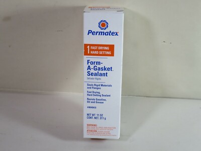 Permatex 80003 Form-A-Gasket #1 Sealant 11oz | eBay