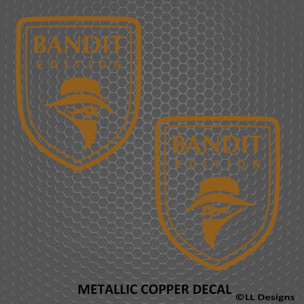Bandit Editon for Pontiac Firebird Fender Car/SUV Vinyl Decal PAIR ...