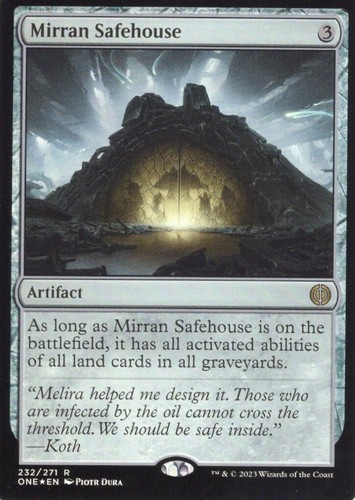 MIRRAN SAFEHOUSE 232/271 FOIL PHYREXIA: ALL WILL BE ONE MTG MAGIC NM | eBay