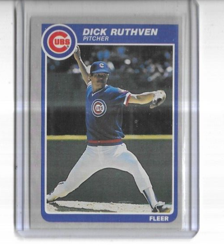 1985 Fleer - #64 Dick Ruthven for sale online | eBay