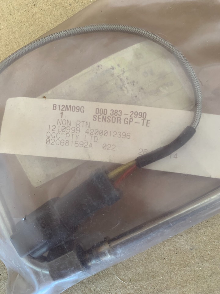 Cat 383-2990 Thermocouple Temperature Sensor Caterpillar Sealed ...