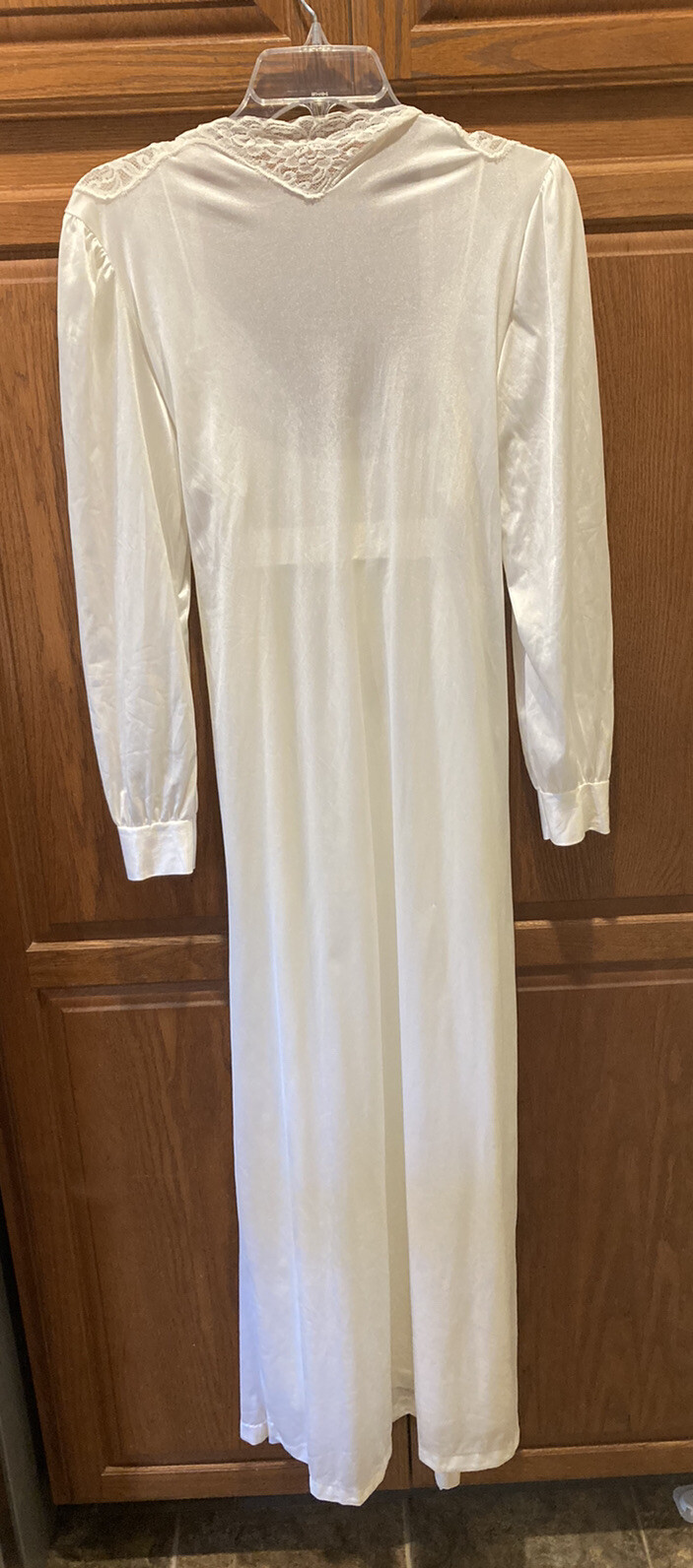 Vintage Janice Lee Nightgown and Robe Lingerie Off-wh… - Gem