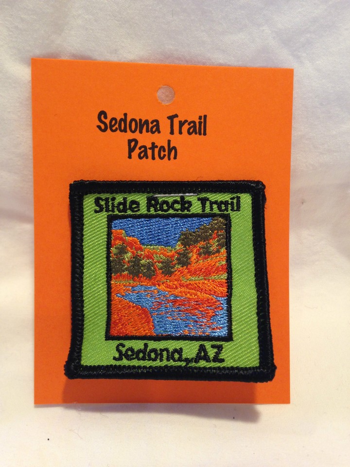 Souvenir Trail Patches, Hiking, Mountain Biking Sedona AZ, Red Rocks | eBay