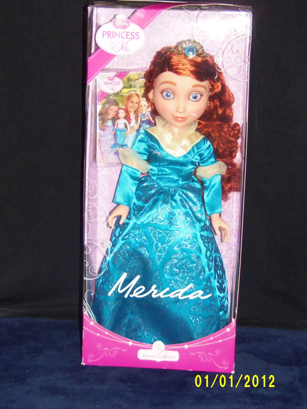Disney Princess & Me Jewel Edition Brave Merida Doll NEW 18" Jakks NIB ...