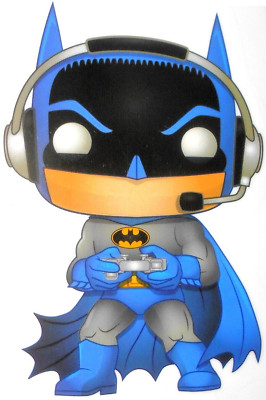 Gamestop exclusive GAMER BATMAN STICKER 2019 funko pop game new dc ...