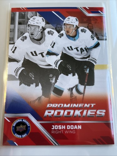 2025 UD National Hockey Card Day NHCD-6 Josh Doan Prominent Rookies | eBay